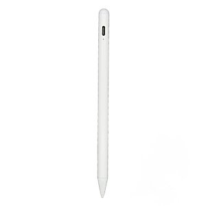 Tablet Stylus Pen, Glossy Writing Touch Screen Pen Palm Rejection High Accuracy for Student for Pro 9.7in 2016 (White)