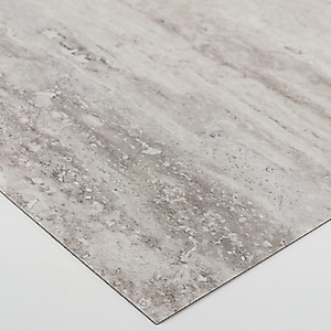 Livelynine 16-Pack Rustic Peel and Stick Floor Tile for Bathroom Flooring Waterproof Vinyl Flooring Stick on Floor Tiles for Kitchen Bedroom Peel and Stick Laminate Flooring Linoleum Tiles 12X12In