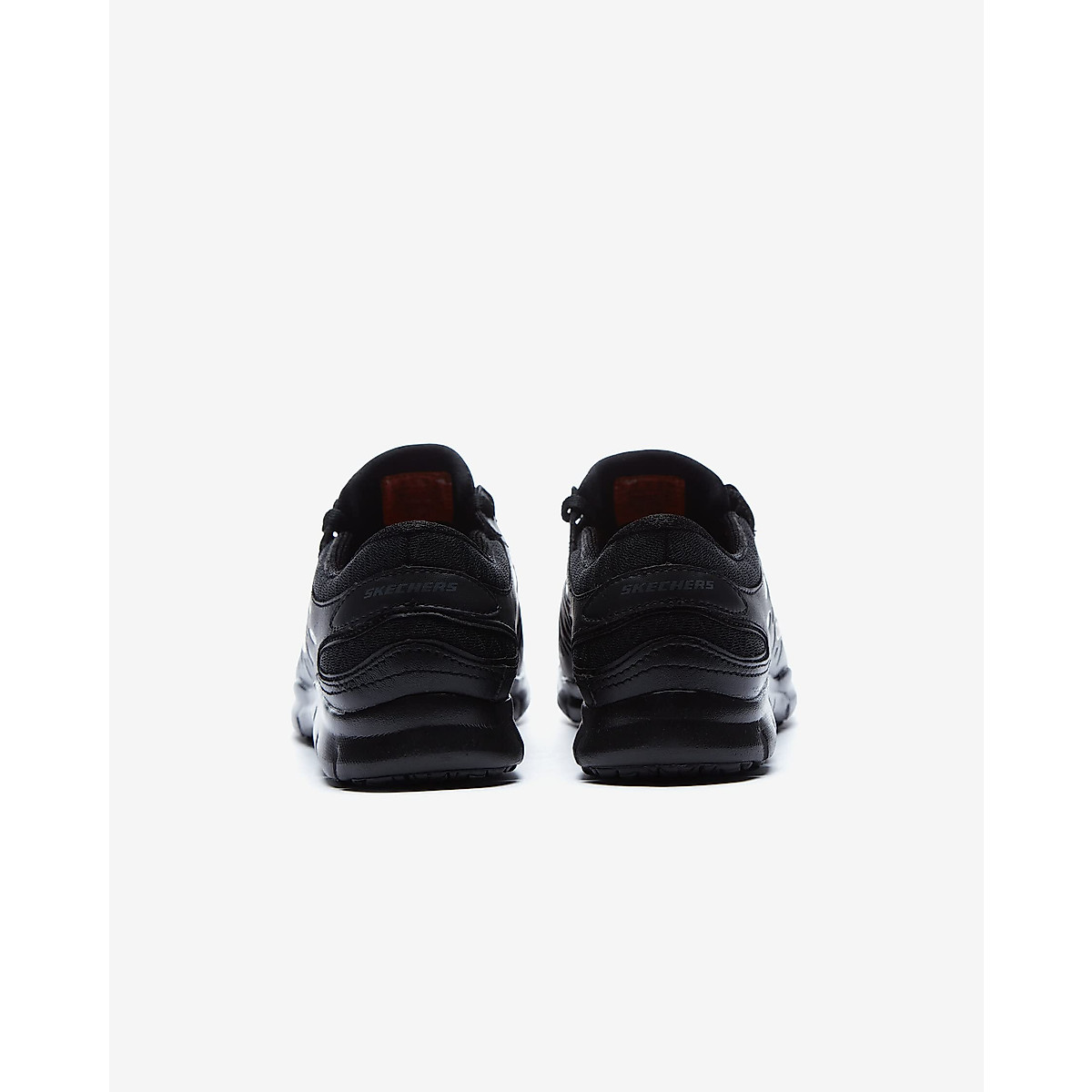 Skechers for Work Women's Eldred Work Shoe, Black, 9 M US