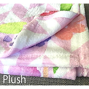 Pink Bow Skull Personalized Throw Blanket