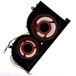 Deal4GO GPU Cooling Fan Replacement for MSi GS63 GS63VR GS73VR GS62 MS-16K2 MS-16K3 MS-16K4 MS-16K5 MS-17B1 MS-17B2 BS5005HS-U2L1
