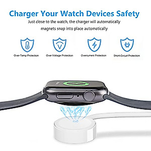 2 in 1 USB-C Fast Apple Watch Charger,6.6FT Apple Certified Wireless iWatch Charger Magnetic Charging Cable with 20W USB C Wall Charger Plug for Apple Watch Series 8/7/SE/6/5/4/3 & iPhone 14/13/12/11