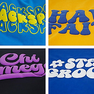 FUNKAKA White Puff Vinyl Heat Transfer, 12" x 5ft 3D Puff Iron on Vinyl for T-Shirt, PU White HTV Vinyl Compatible with All Cutter Machines Easy to Cut & Weed for Heat Vinyl Design