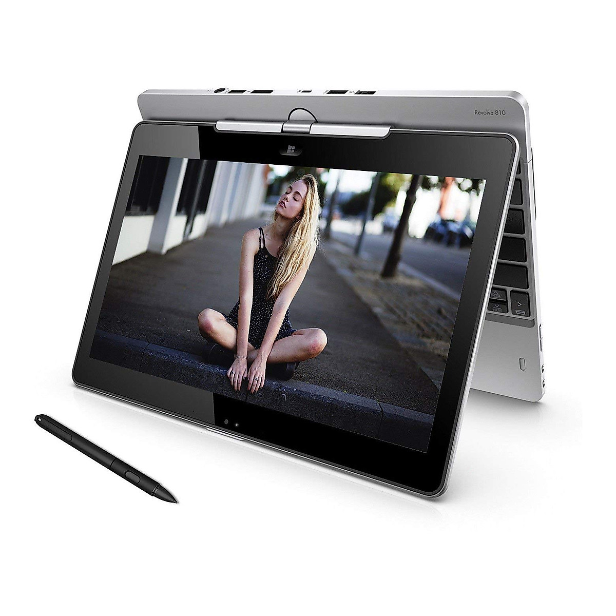 2018 HP EliteBook Revolve 810 G3 HD 11.6" Touchscreen Laptop Computer, Intel Core i7-5600U up to 3.20GHz, 8GB RAM, 256GB SSD, USB 3.0, Executive Pen, Windows 10 Professional (Renewed)