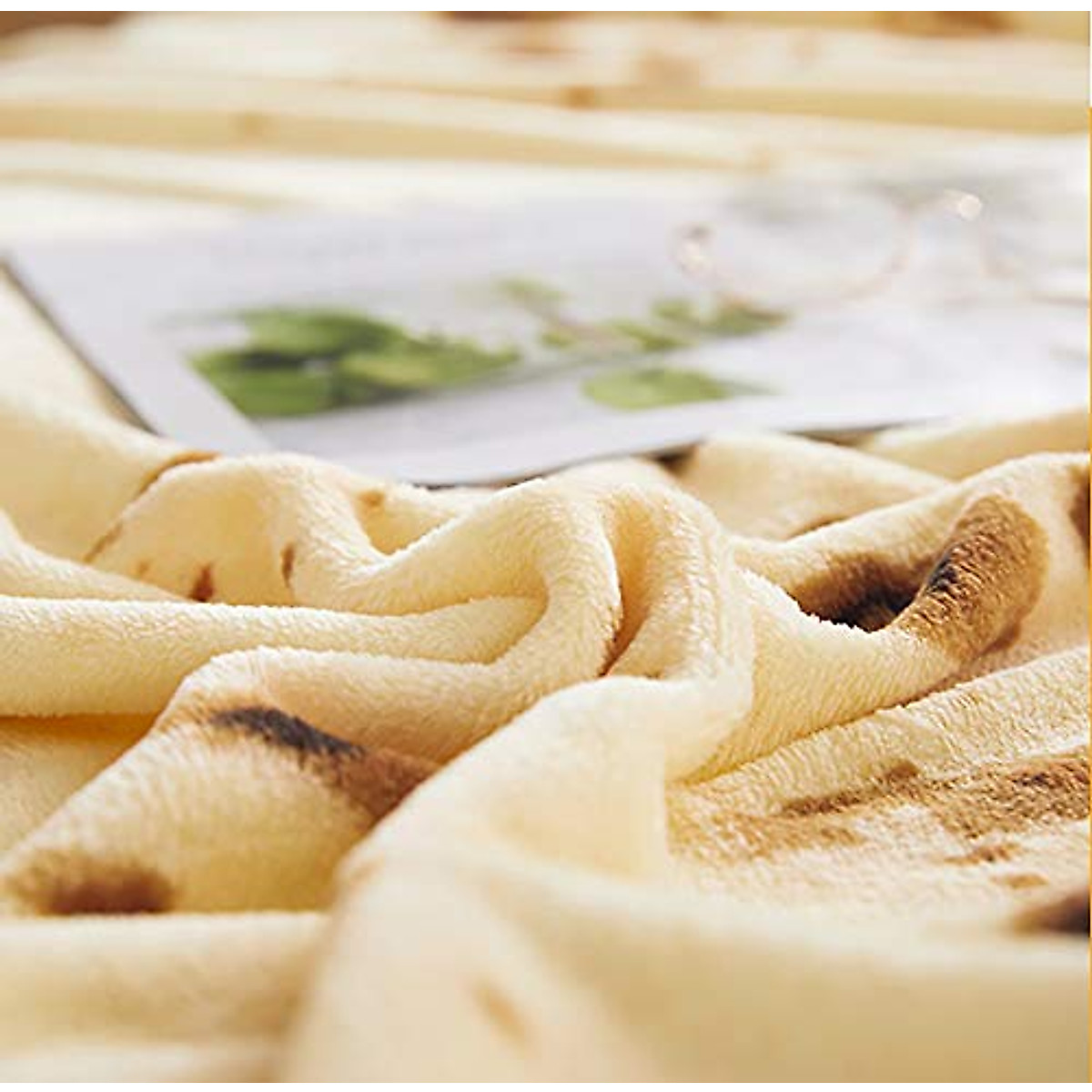 Liveinu Flannel Fleece Blanket Sushi Roll Wrap Blanket Round Throw Blanket Funny Realistic Food Round Blanket Novelty Food Throw Blanket 47 Inch Sushi Roll