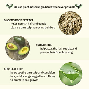 Hempz, Original Herbal Shampoo, Sweet Banana and Floral Scent, Damaged or Color Treated Hair, 8.5 oz.