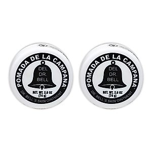 Pomada De La Campana Medicated Cream - Crema Medicada 1.2 Oz (Pack of 2) by Dr Bell's