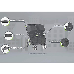 Baby Jogger Weather Shield | City Mini 2 Double Stroller, City Mini GT2 Double Stroller, Clear