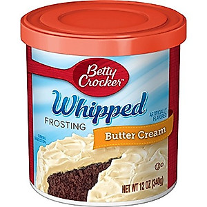 Betty Crocker Super Moist Butter Pecan Cake Mix and Betty Crocker Whipped Buttercream Frosting Bundle - 2 of Each - 4 Items