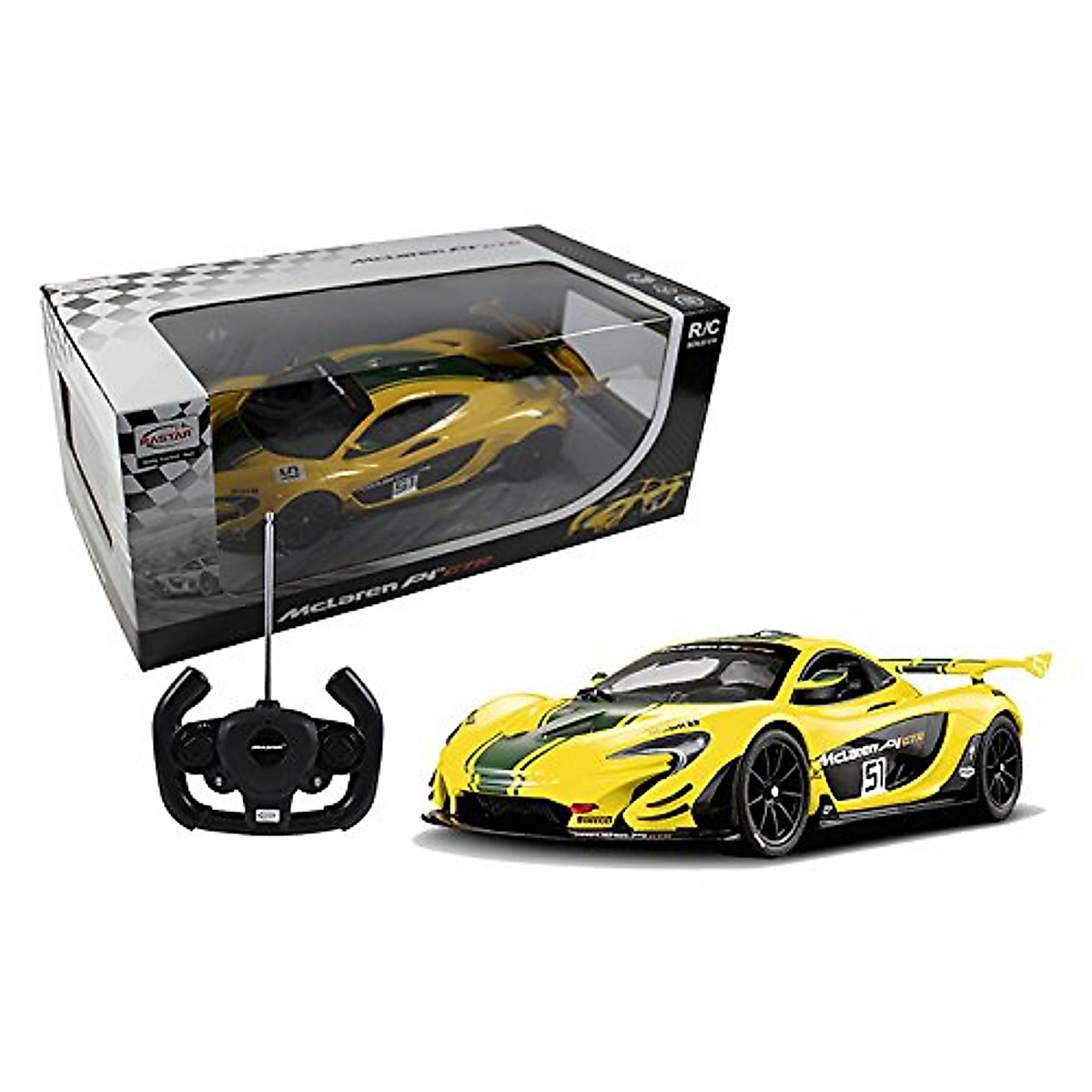 FMTStore 1/14 Scale McLaren P1 GTR Racing Radio Remote Control Model Car R/C RTR