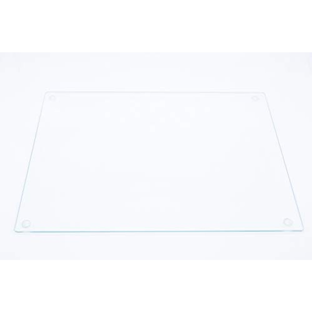 Tempered Glass Cutting Board, Extremely Durable, Long-Standing, Clear Glass, Scratch Resistant, Heat Resistant, Shatterproof, Extra Large 12X16
