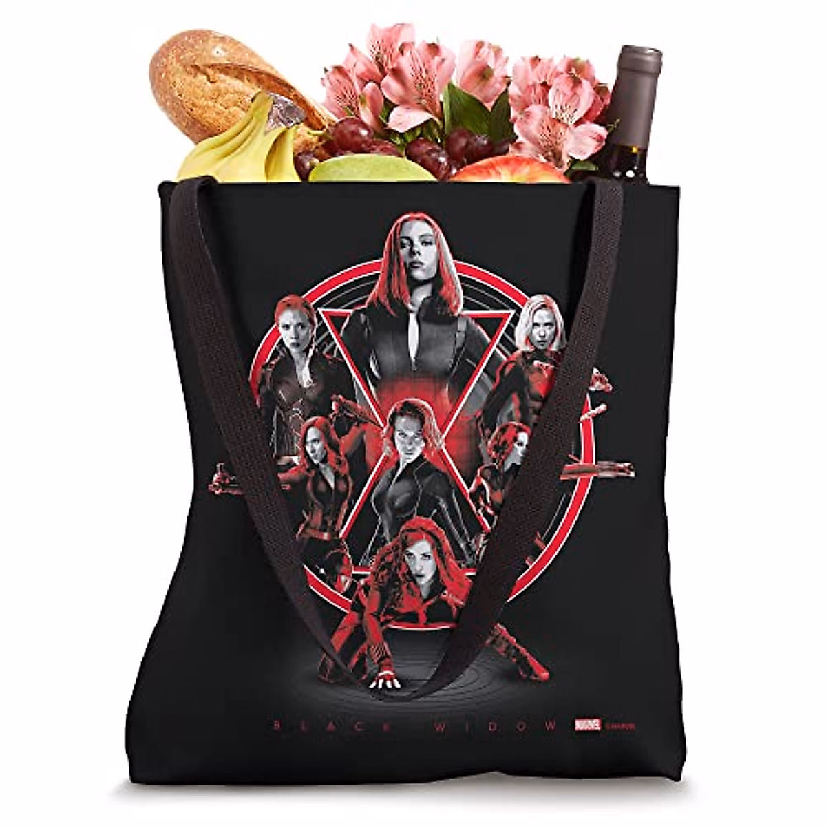 Marvel Black Widow Natasha Romanoff Infinity Saga Tote Bag