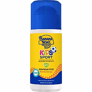 Banana Boat Kids Sport Sunscreen Roll On Lotion SPF 60, 2.5oz | Travel Size Sunscreen for Kids, Kids Roll On Sunscreen, Kids Sunblock, Travel Sunscreen, Sunscreen Stick, Kids Sunscreen SPF 60, 2.5oz