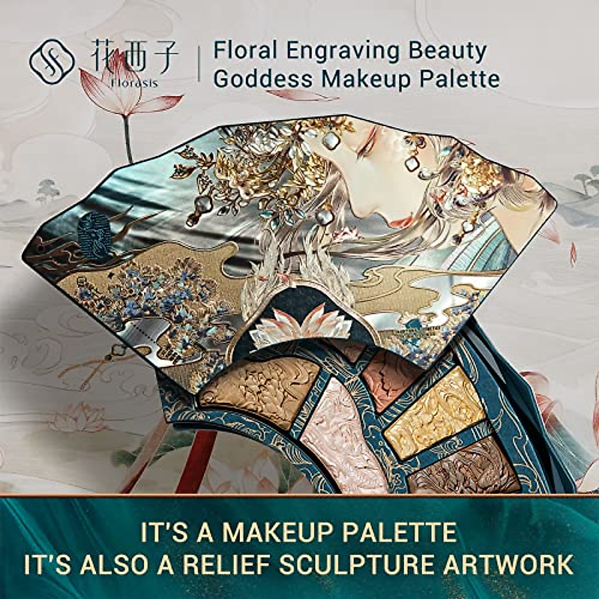 FLORASIS Floral Engraving Odey Makeup Palette (The First Sight)