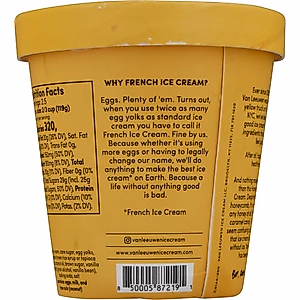 Van Leeuwen Premium Honeycomb French Ice Cream, 14 oz (Frozen)