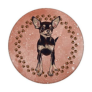 Cute Chihuahua Artistic Gift for Dog Lover PopSockets Swappable PopGrip