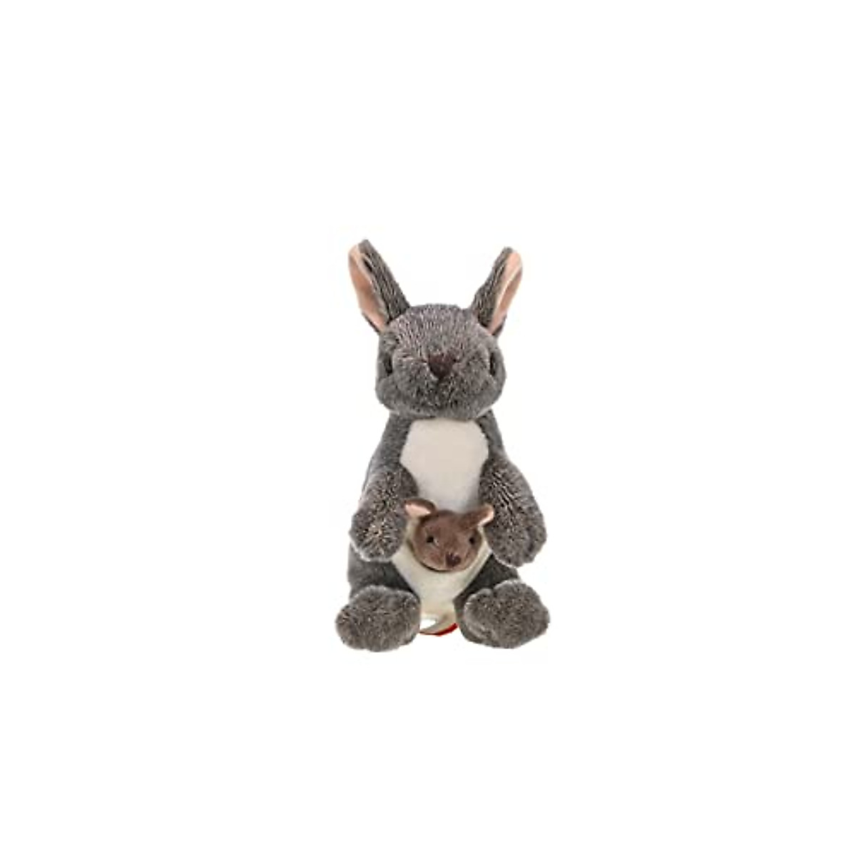 Wild Republic Kangaroo with Joey Plush, Stuffed Animal, Plush Toy, Gifts for Kids, Cuddlekins 8 Inches, 8", Model:10867