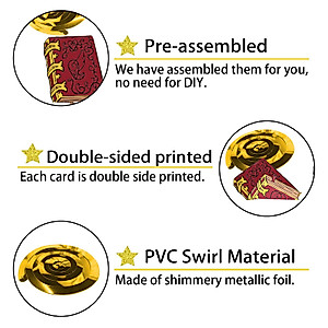 Magical Wizard Party Decorations Wizard School Streamers Hanging Swirl Ceiling Decorations for Magical Theme Birthday Party Supplies