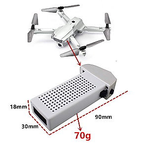sea jump 7.6V 1700mah Lithium Battery for SYMA X500 X500pro X30 HS175 D65 HS175D Folding Quadcopter Aerial Remote Control Drone Battery
