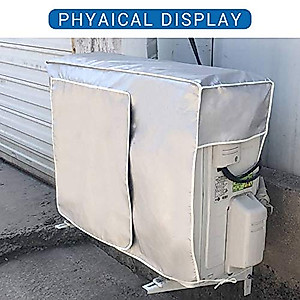 Pysod Air Conditioning Cover Waterproof Dustproof Outdoor Window AC Unit Mini Split System Air Conditioner Cover
