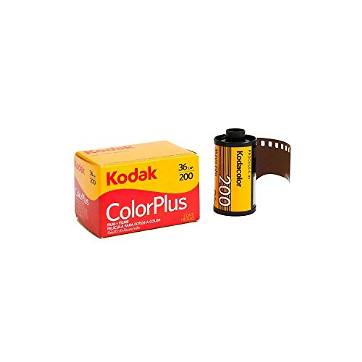 KODAK 6031470 Color Plus 200 135/36 Film, Black/White-Negative Film