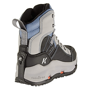 Korkers Buckskin Mary Women's Wading Boots - Durable and Non-Corrosive - Includes Interchangeable Felt & Kling-On Soles - Size 7