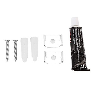 Folding Clothes Drying Rack, Retractable Clothes Hanger Rack Reinforced Aluminium Easy Installation Wall Mounted with Removable Hooks for Tile (Black)