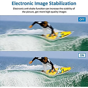 YISENCE Waterproof Camera Full HD 2.7K 48 MP Underwater Camera Video Recorder Selfie Dual Screens 16X Digital Zoom Flashlight Waterproof Digital Camera for Snorkeling