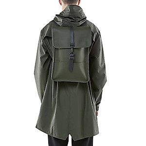 RAINS Men's Backpack, Green, One Size