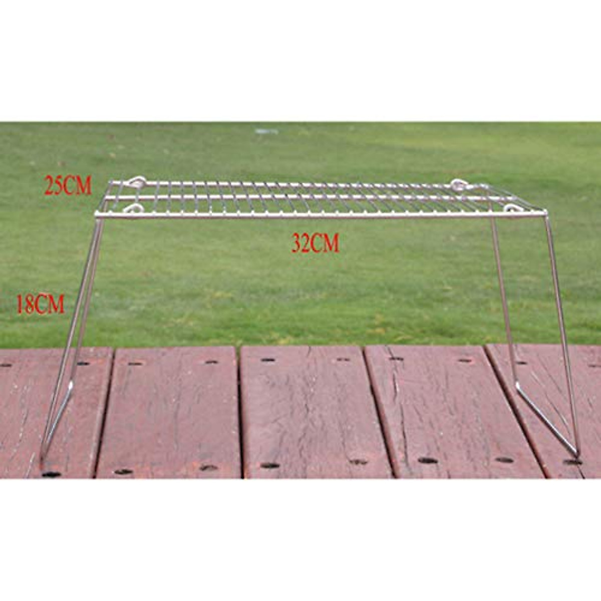 Happyyami Accessories small ultra light small cooling rack grill grill rack pot rack grid barbecue mini charcoal grill hibachi grill portable charcoal grill portable small grill