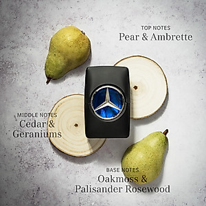 Mercedes-Benz Man - Fragrance For Men - Notes Of Pear, Geranium And Rosewood - Thrills And Captivates The Senses - Suitable For Any Occasion - Intense And Long Lasting Wear - 6.7 Oz EDT Spray