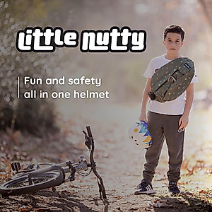 Nutcase, Little Nutty, Kids Bike Helmet with MIPS Protection System and Removable Visor, Love Bug Gloss MIPS, Toddler