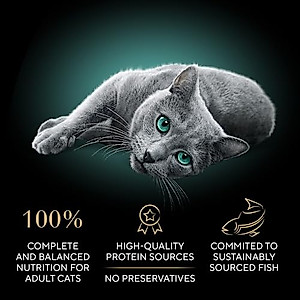 Sheba Perfect Portions Wet Cat Food Cuts in Gravy With Sustainable Salmon, 2.6 oz., Twin-Pack Trays (24 Count, 48 Servings)