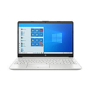 HP 2021 15.6" FHD IPS Laptop Computer, 11th Gen Intel Core i3-1115G4 (Beats i5-8265U), 8GB RAM, 256GB PCIe SSD, Intel UHD Graphics, HD Webcam, Fingerprint, HDMI, Win10S, Silver, 32GB USB Card