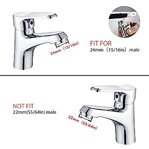 AITUOSI Bathroom Faucet Sprayer Attachment, Wall Mount, Polished