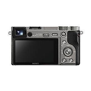 Sony Alpha a6000 Mirrorless Digital Camera 24.3MP SLR Camera with 3.0-Inch LCD - Body Only (Graphite)