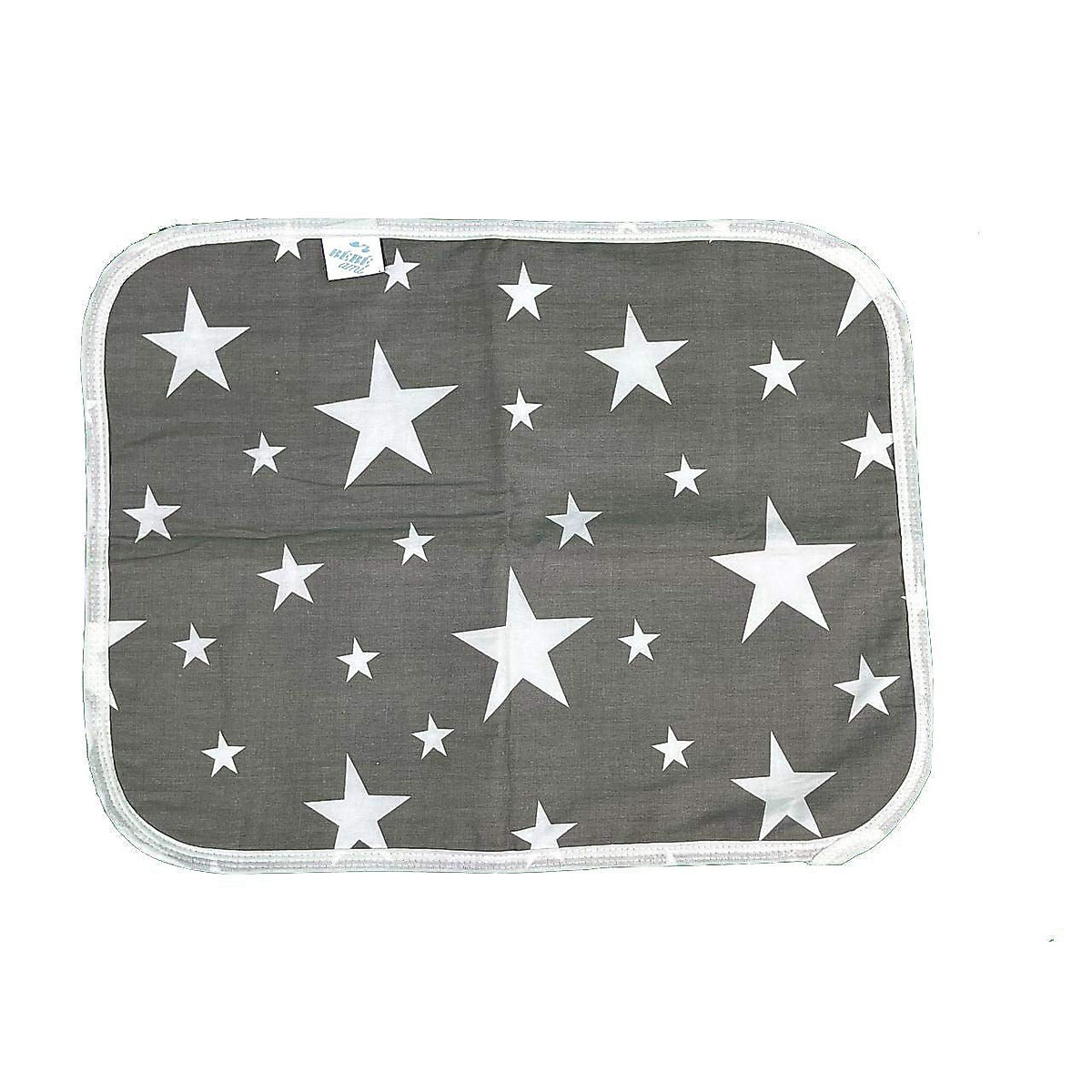 Baby Diaper Caddy Organizer | with Waterproof Changing Pad | 100% Cotton Rope Woven Basket | Portable Nursery Storage | for Boys and Girls | Travel Car Bin | 6 Inner Pockets | Removable Inserts