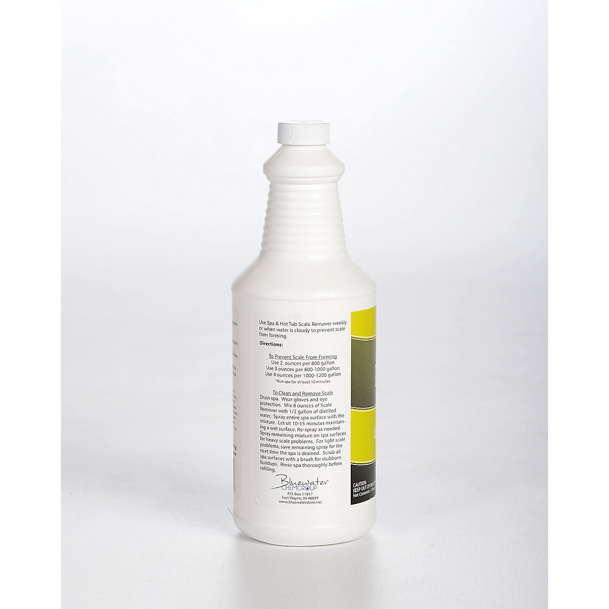 Spa & Hot Tub Scale Remover - Quart - Hot Tub & Spa Descaler, Scale Stain & Lime Stain Remover