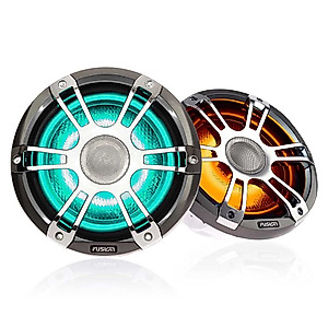 Garmin Fusion Signature Series 3, SG-FL882SPC Sports Chrome 8.8-inch Marine Speakers, with CRGBW LED Lighting, a Brand