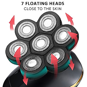 Amble 5-in-1 Electric Shavers Rotary Cutter Head - Accessories - 1 Cutter Head - Not Include Machine