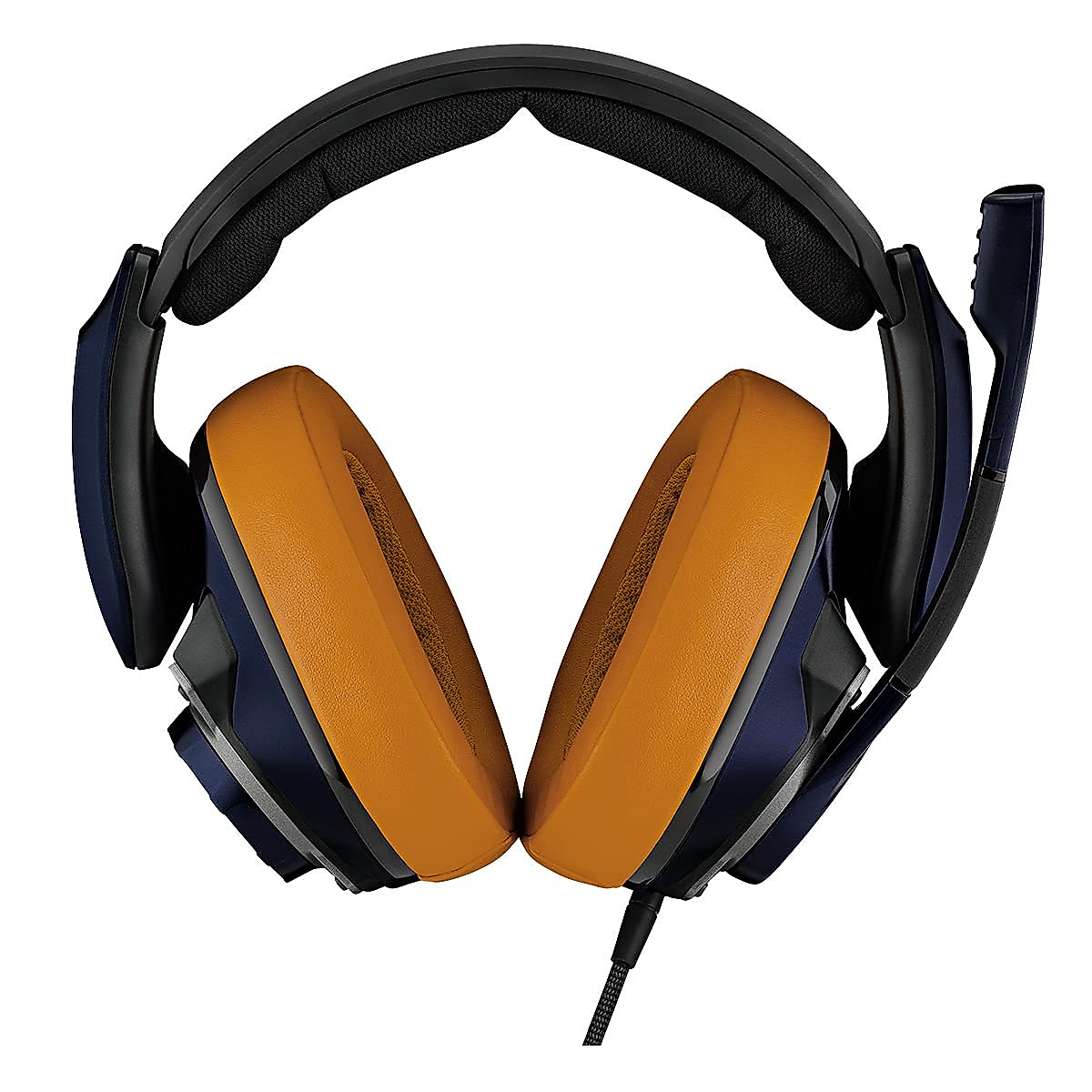 EPOS I Sennheiser GSP 602 – Wired Closed Acoustic Gaming Headset, Noise-Cancelling Microphone, Adjustable Headband with Customizable Contact Pressure, Volume Control, for PC + Mac + Xbox + PS4, Pro