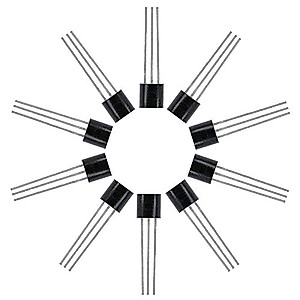 Diymore 10pcs DS18B20 18B20 TO-92 3 Pins Wire Digital Thermometer Temperature IC Sensor