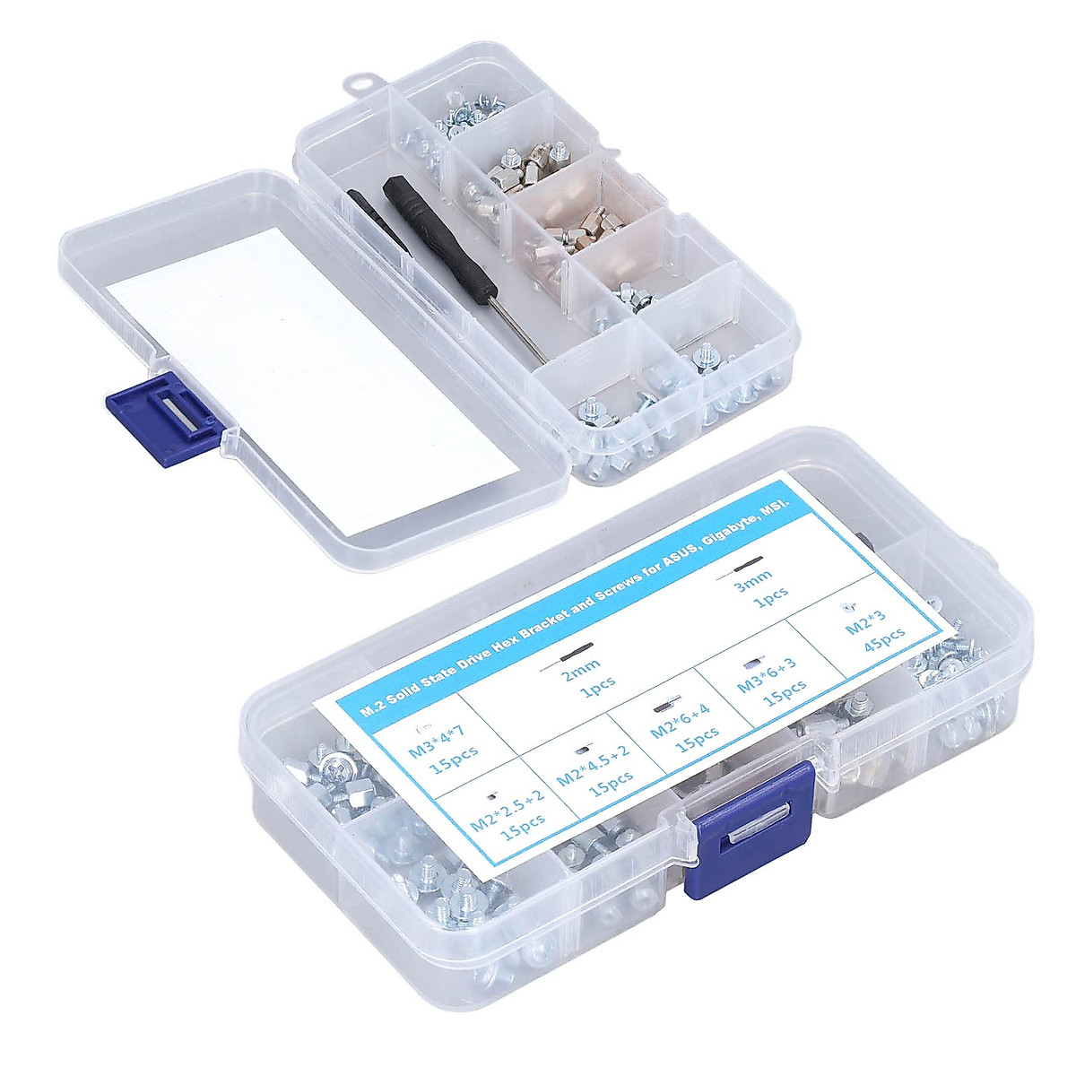 Laptop Repair Screws, M.2 SSD Fixing Studs Practical Multifunctional for Motherboard Mounting