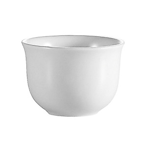 CAC China SHA-WC Sushia 2-Inch 2-Ounce Super White Porcelain Sake Cup, Box of 48