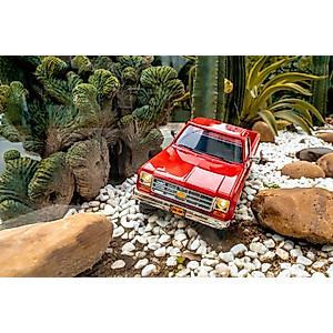 FMS K10 1/18 RC Crawler 4WD Brushed RTR RC Cars Official Licensed Model Toy Hobby, RC Crawler, Remote Control Car for Adults with RC Transmitter, Battery & Car Battery Charger (HELIDIRECT)