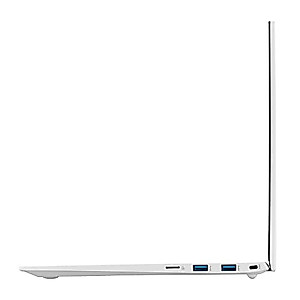 LG gram (2022) 14Z90Q Ultra Lightweight Laptop, 14" (1920x1200) IPS Display, Intel Evo 12th Gen i5 1240P Processor, 8GB LPDDR5, 512GB NVMe SSD, FHD Webcam, WiFi 6E, Thunderbolt 4, Windows11, White