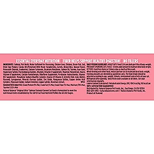 Natural Balance Ultra Premium Wet Cat Food 24 Cans, Protein Options Include Chicken, Salmon or Ocean Fish