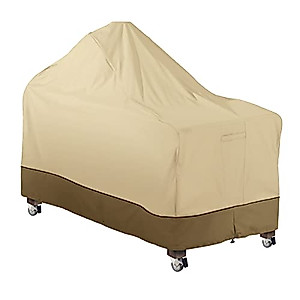 Classic Accessories Veranda Water-Resistant 60 Inch Kamado Ceramic BBQ Grill Cover