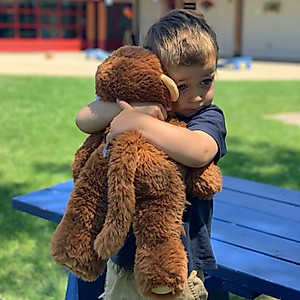 Vermont Teddy Bear Stuffed Monkey - Oh So Soft Monkey Stuffed Animal, Plush Toy, Brown, 18 Inch