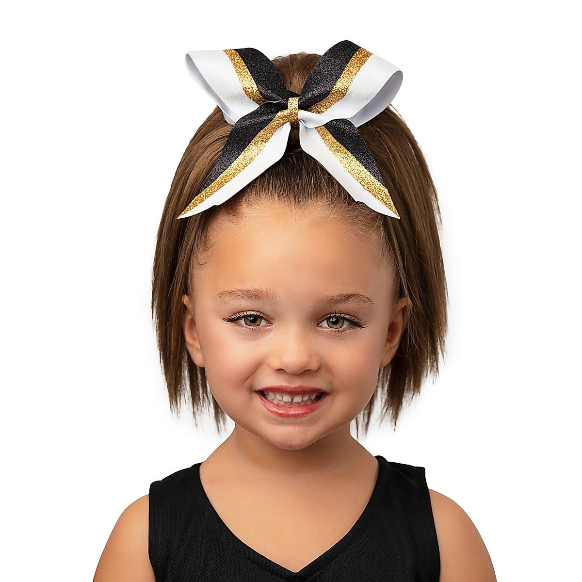 Girly Curls Cheerleader 11" Straight Ponytail Hairpiece for Girls and Teens (Cutie)